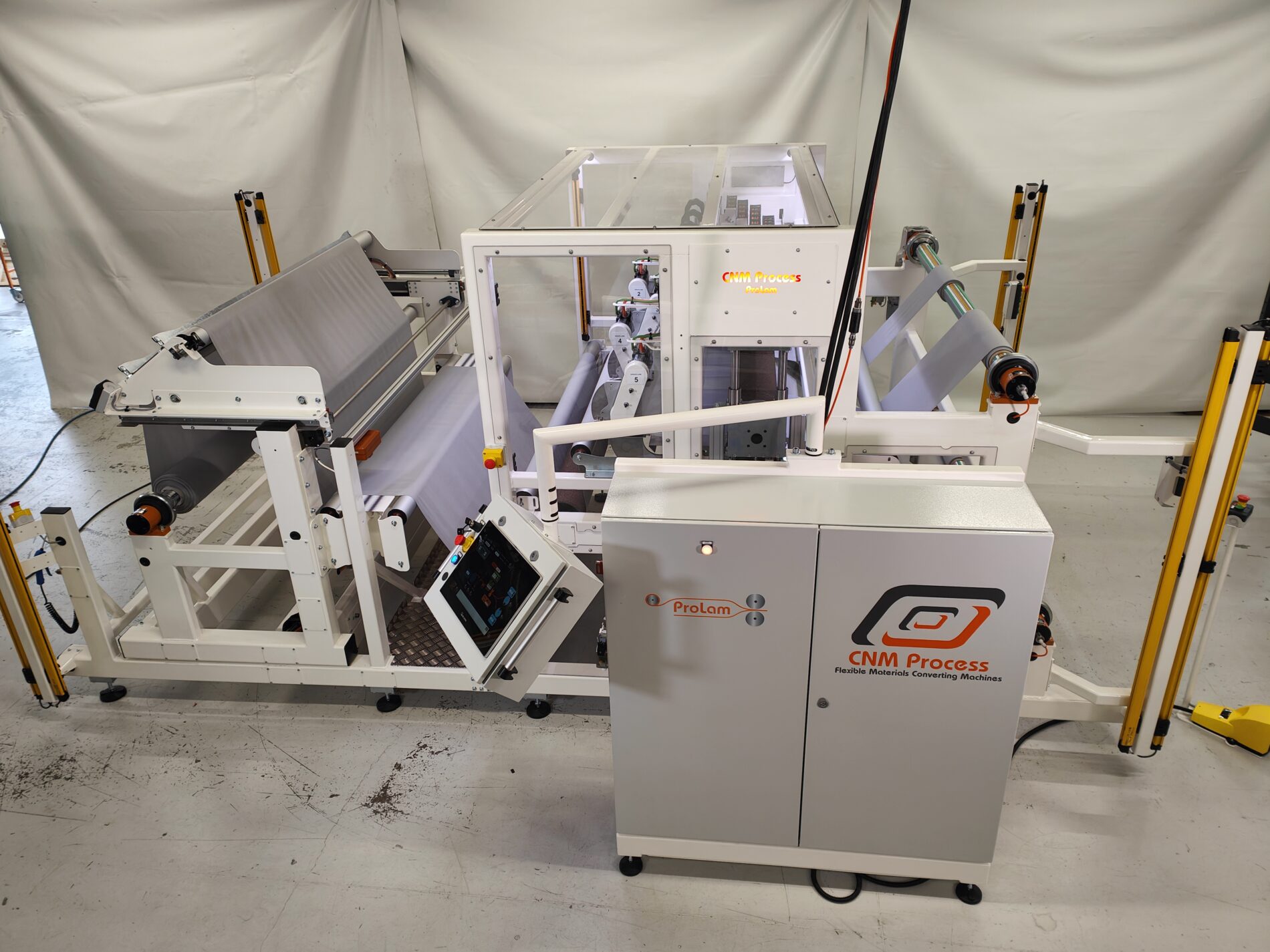 Textile slitter rewinder - CNM Process, specialist in the ...