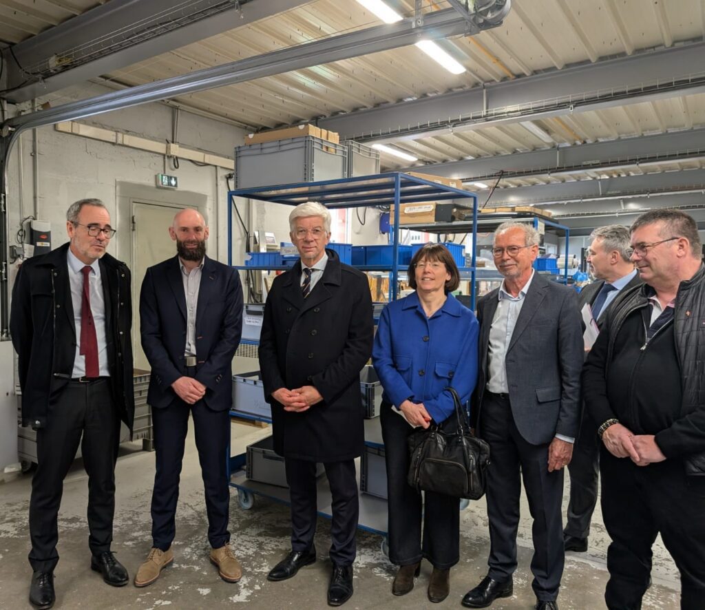 Prestigious visit to our factory ! - CNM Process, specialist in the ...