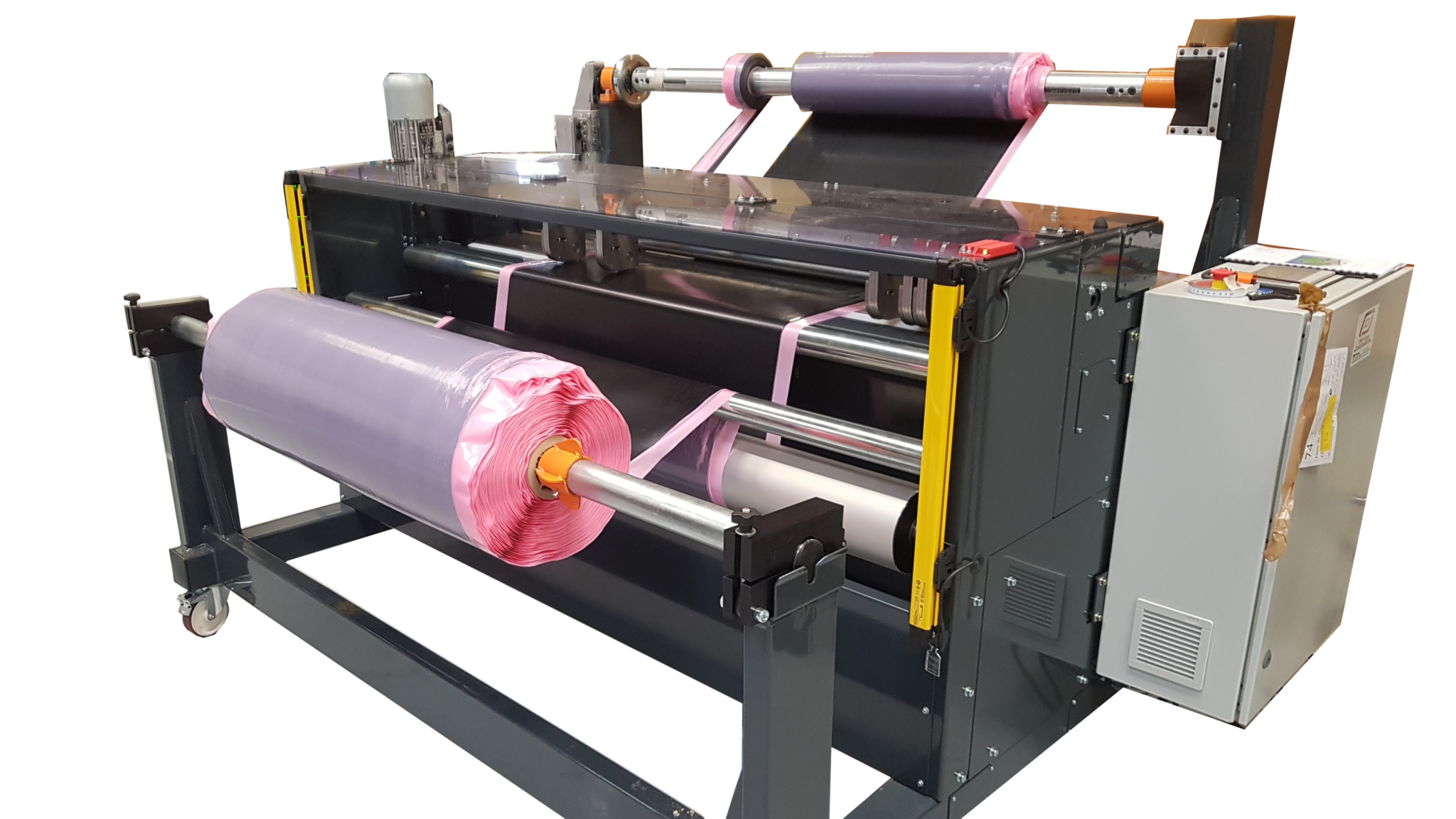 Slitter rewinder - CNM Process, specialist in the transformation of flexible materials.